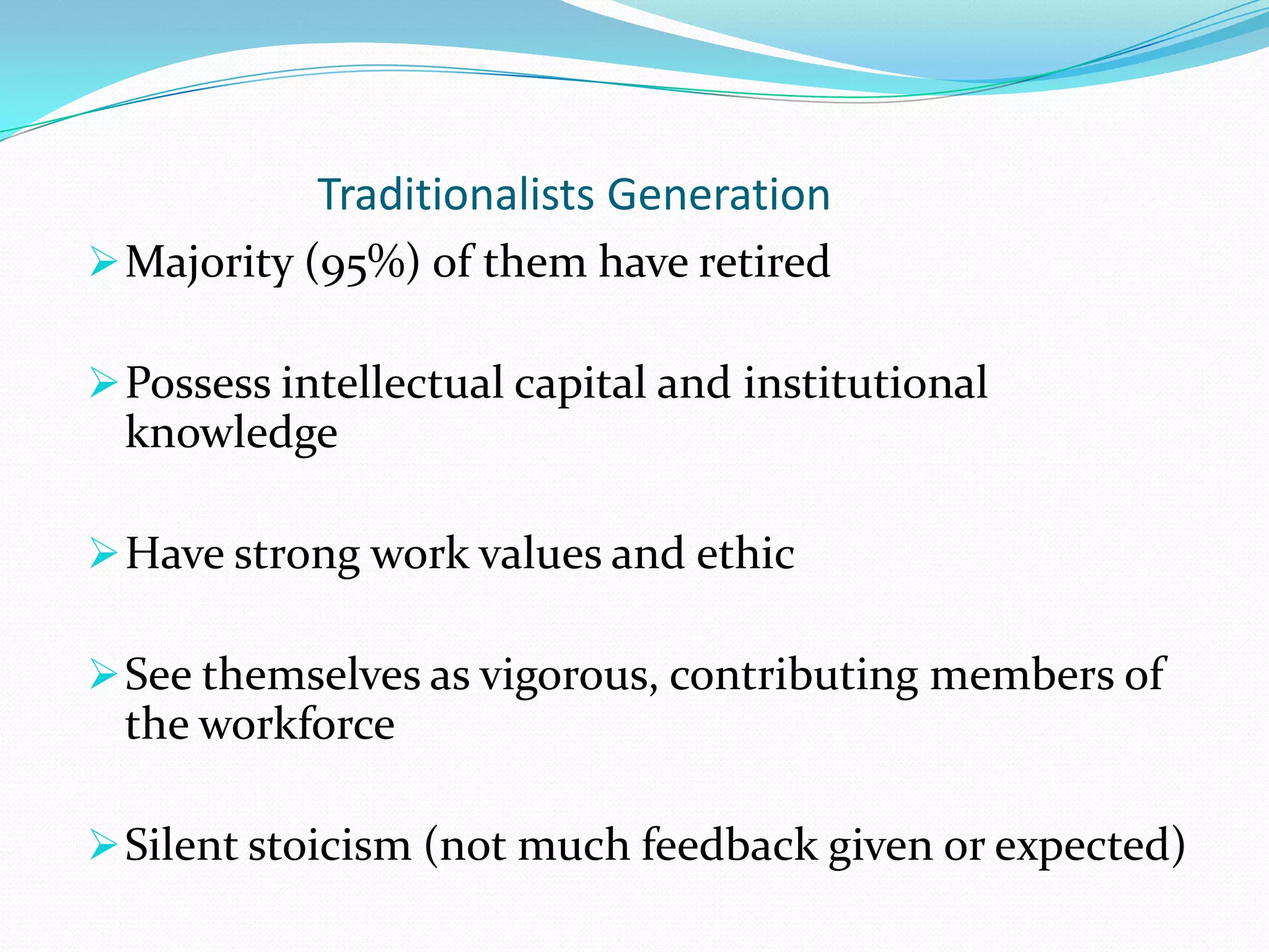 Generational Differences Presentation | PPTX