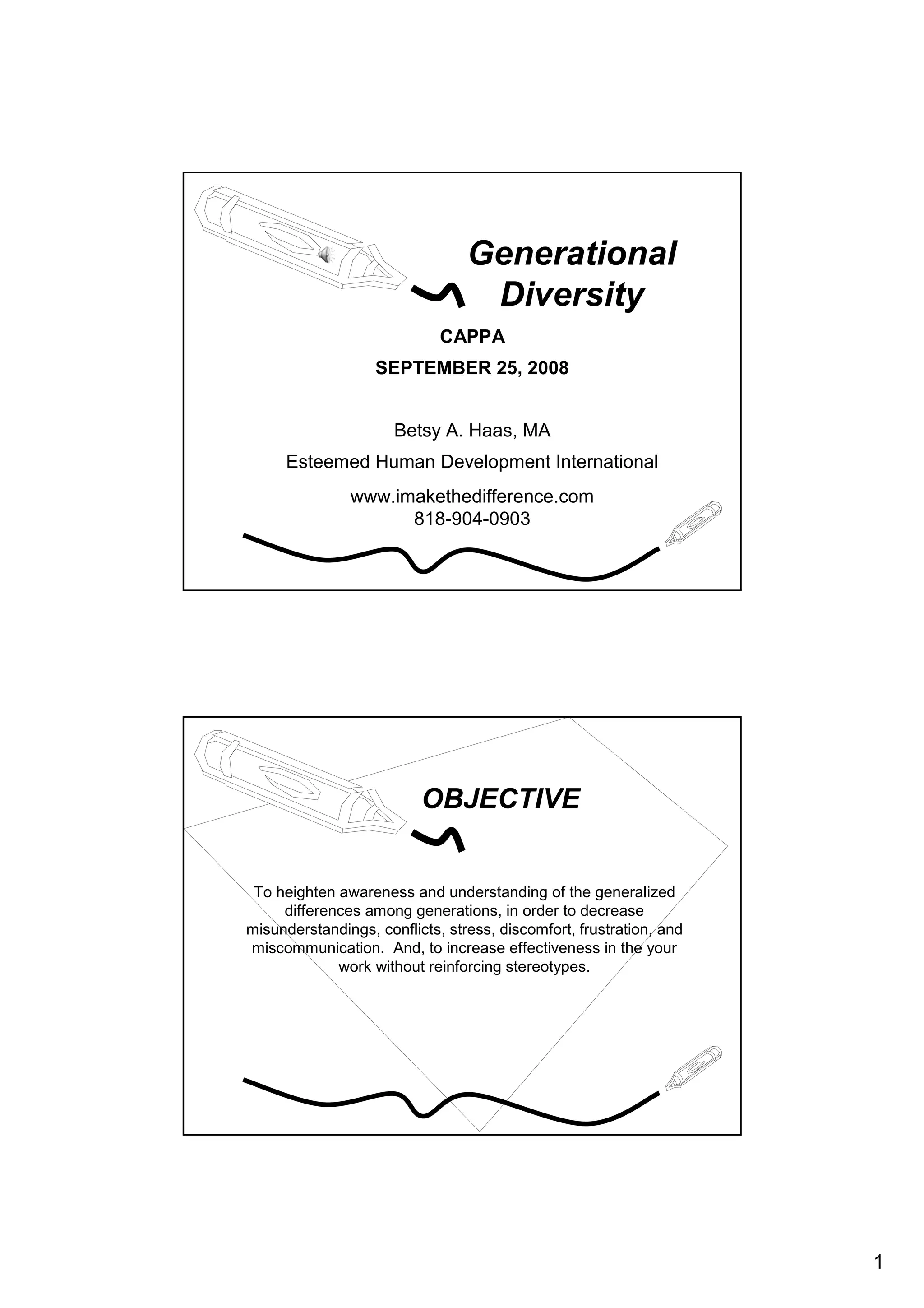 Generational Diversity | PDF