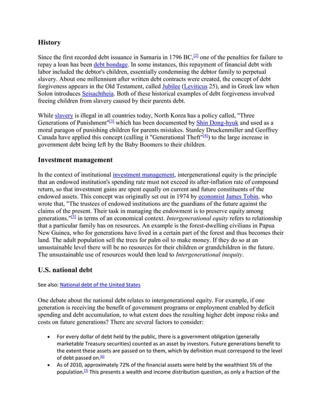 Generational equity | DOCX