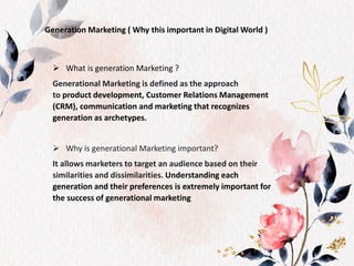 Generational marketing converted | PDF