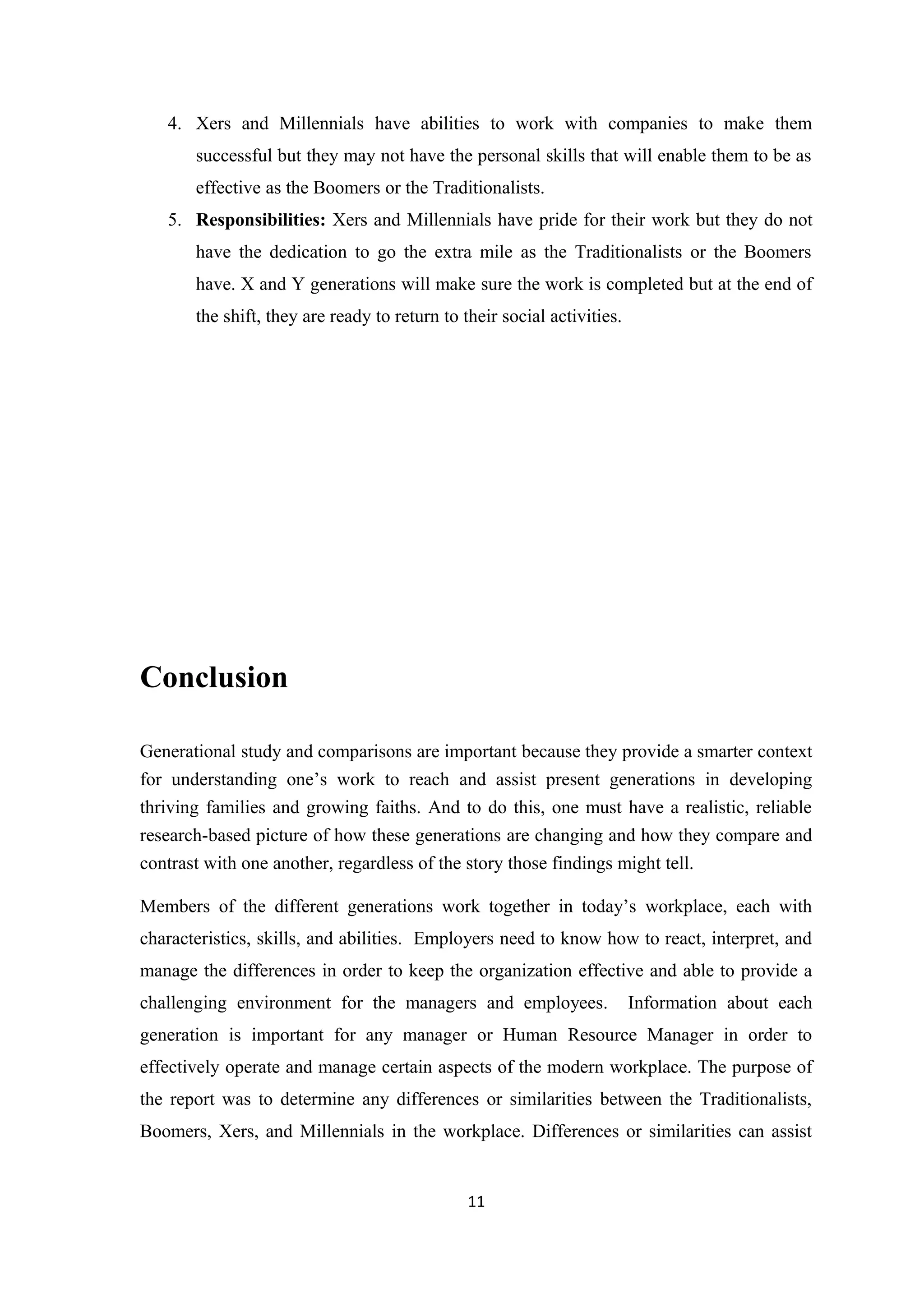 Generational values in organizationa behavior | DOC