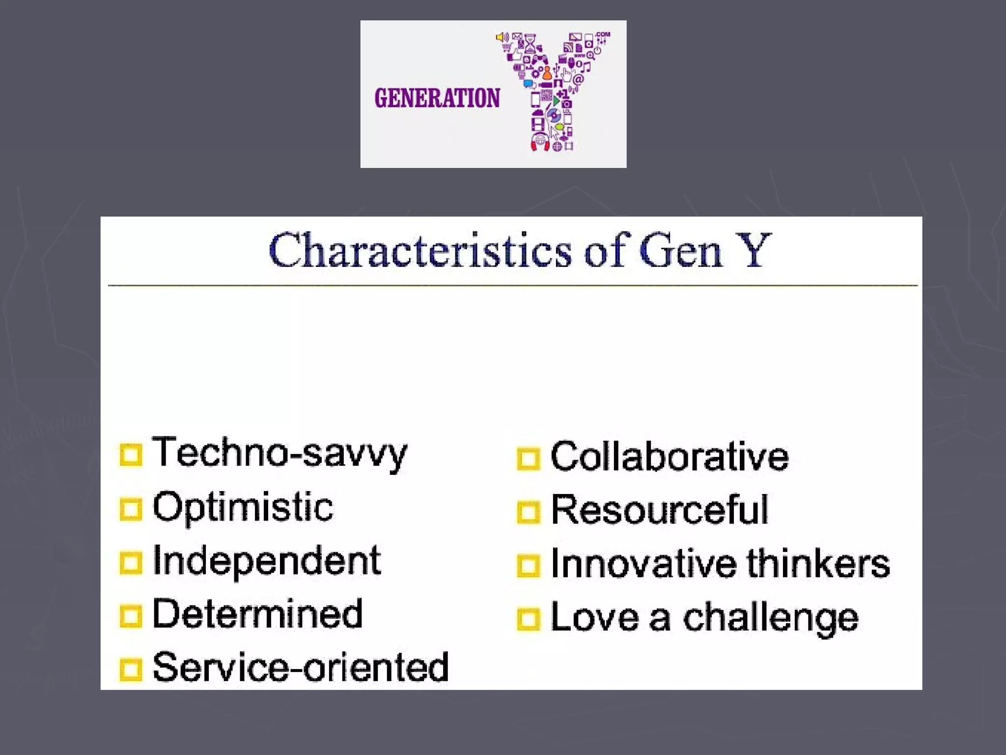 Generational values, Similarities and dissimilarities of different ...