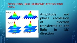 Generation and application of attosecond laser pulse | PPTX