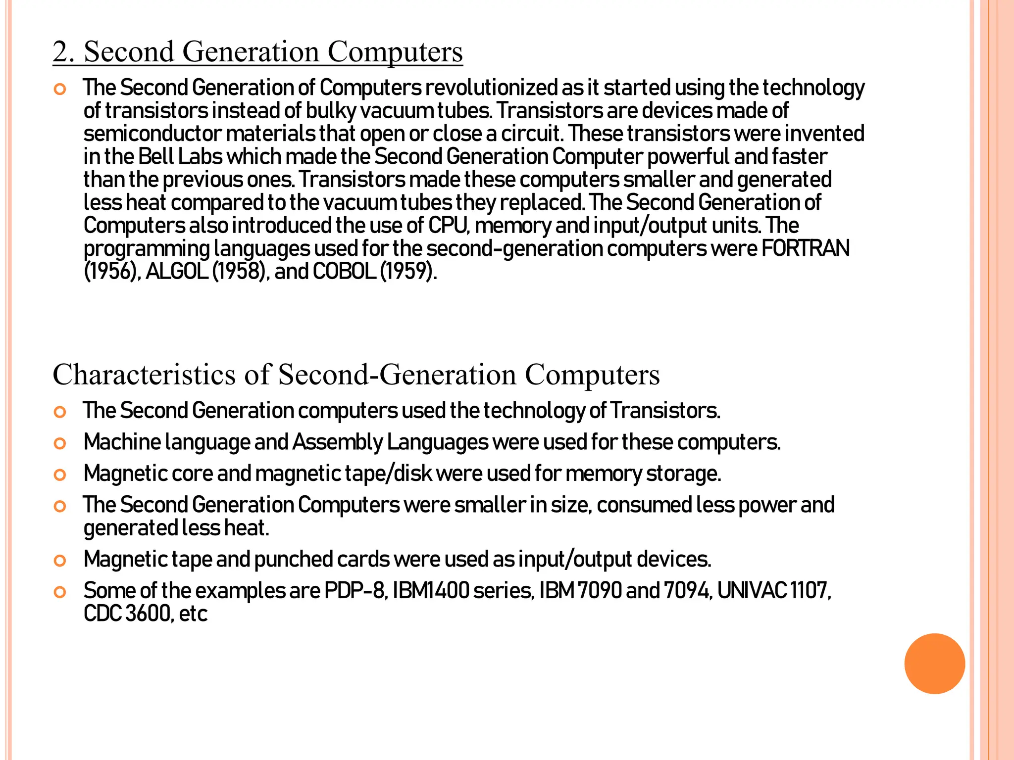 GENERATION COMPUTER By Rg Dipak Kumar kar mkcg medical College Hospital ...