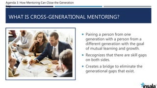 Closing the Generation Gap Through Mentoring | PPT