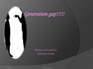 Generation gap | PPT
