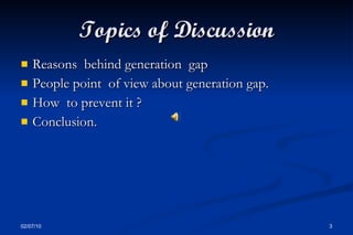 Generation Gap D | PPT