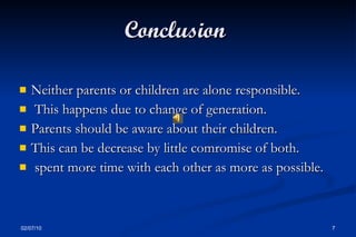 Generation Gap D | PPT