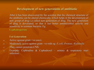 Generation of ANTIBIOTICS and effects.ppt