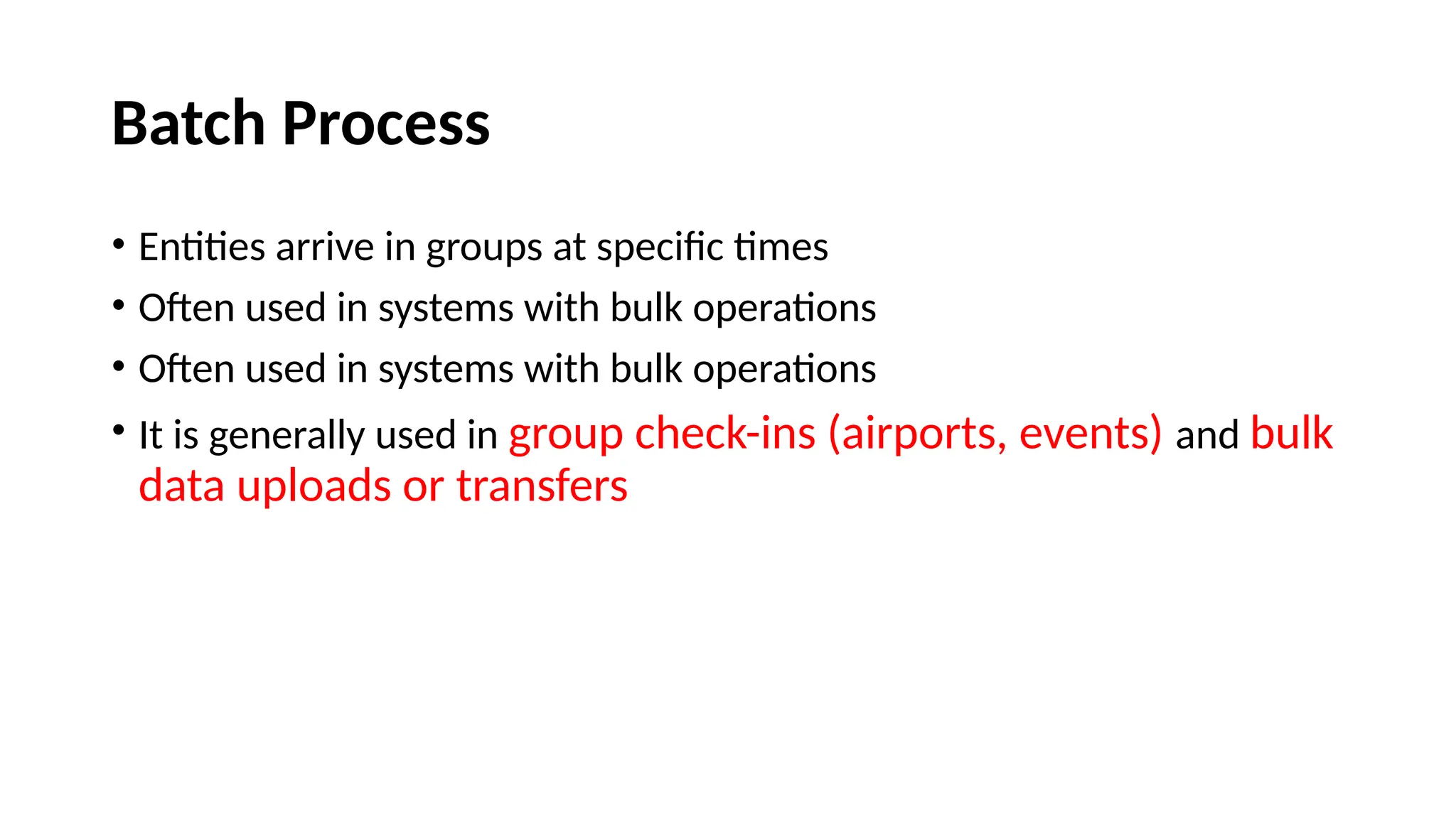 generation of arrival patterns in simulation | PPT