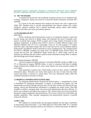 Generation of cda xml schema from dicom images using hl7 standard 2 | PPT