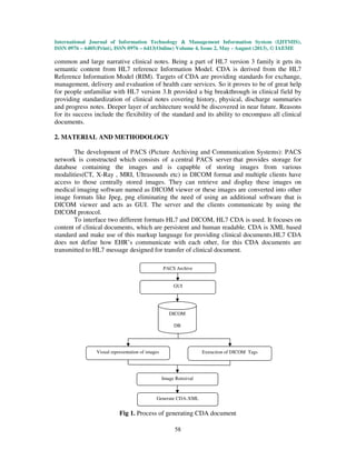 Generation of cda xml schema from dicom images using hl7 standard 2 | PPT