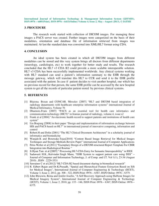 Generation of cda xml schema from dicom images using hl7 standard 2 | PPT