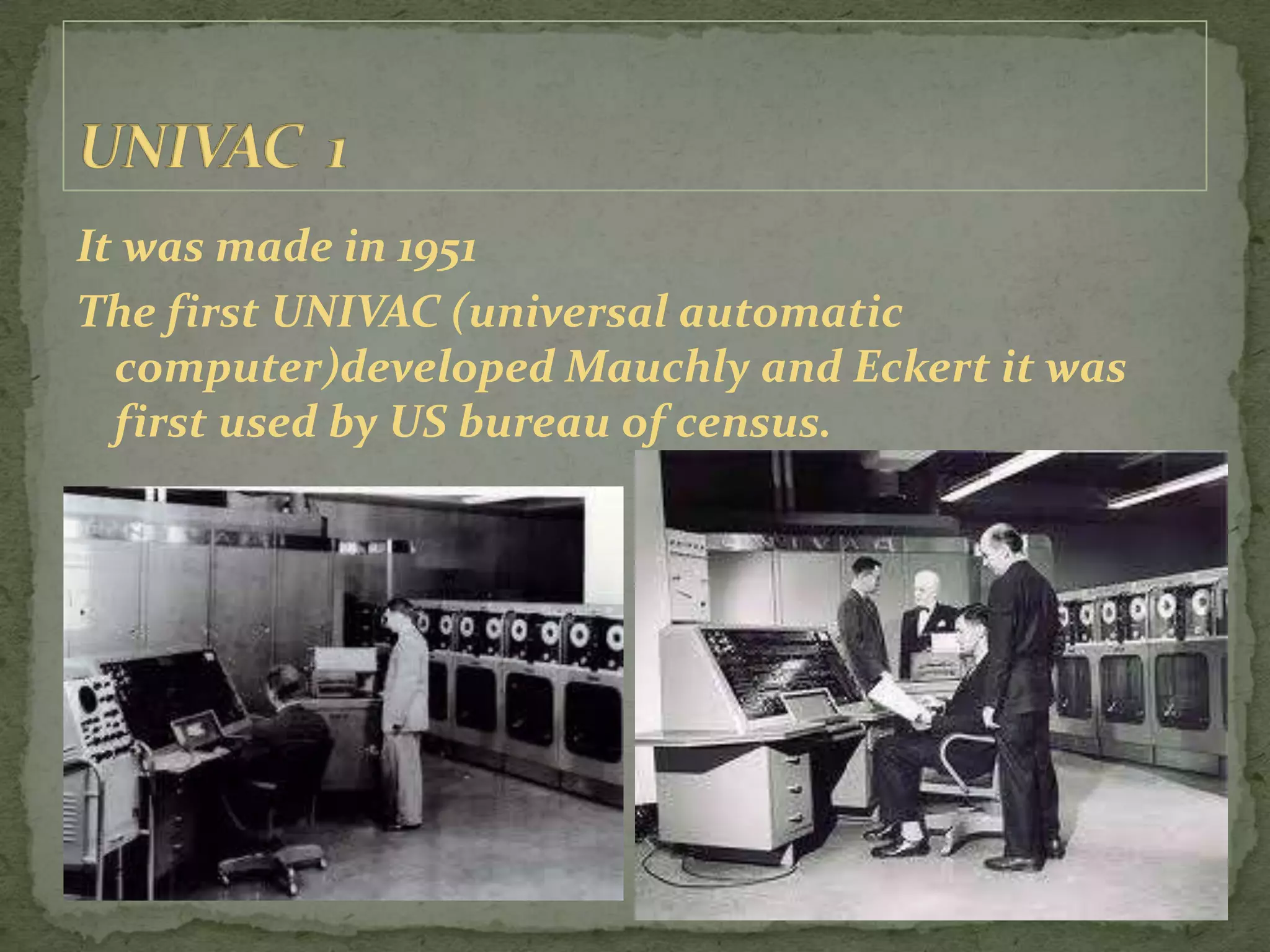 Generation of computer | PPT