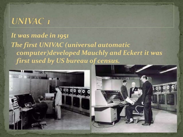 Generation of computer | PPT