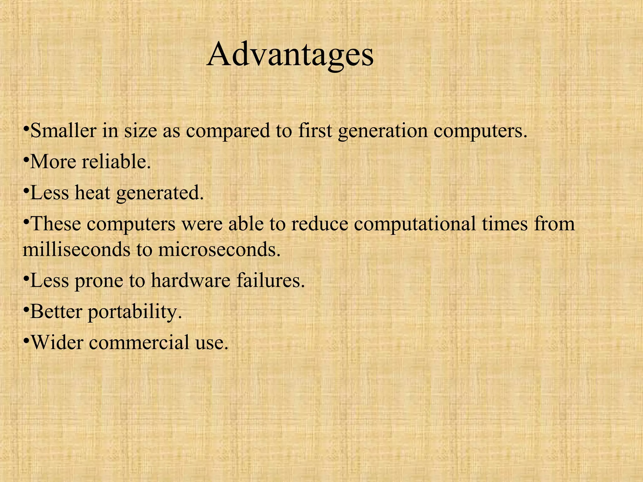 Generation of computer | PPT | Desktops | Computing