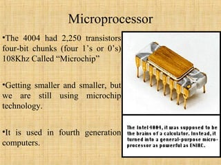 Generation of computer | PPT