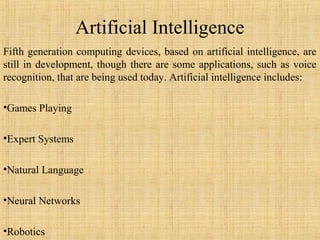 Generation of computer | PPT