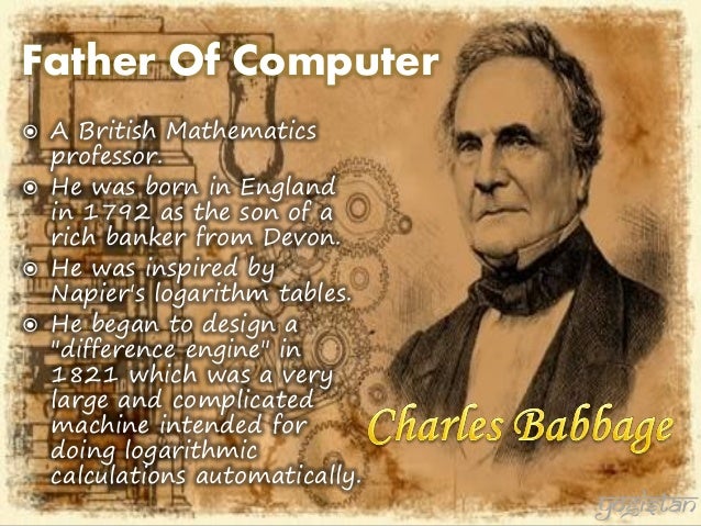 Father Of Computer Age : Research Recommendation of Computer Age ...