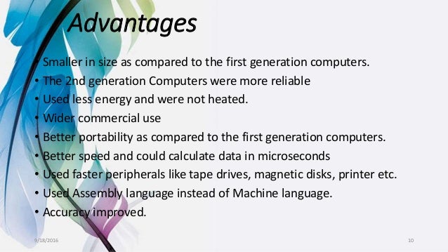 Generation of computer