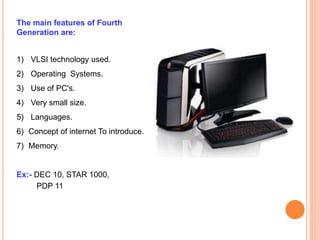 Generation of computer | PPTX