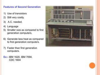 Generation of computer | PPTX