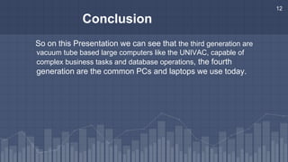 Generation of computer | PPTX