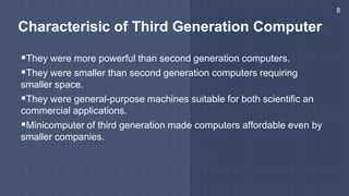 Generation of computer | PPTX