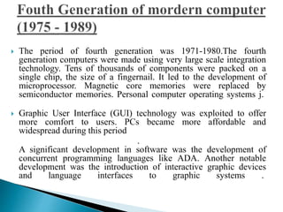 Generation of computer | PPTX
