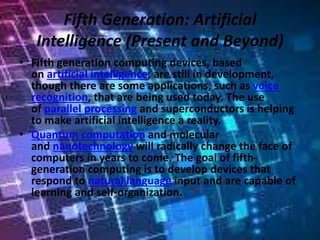 Generation of computer | PPT