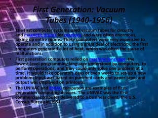 Generation of computer | PPT