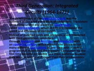 Generation of computer | PPT