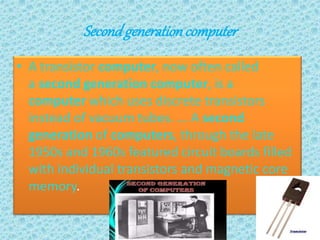 Generation of computer | PPT