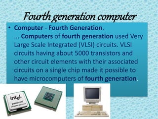 Generation of computer | PPT