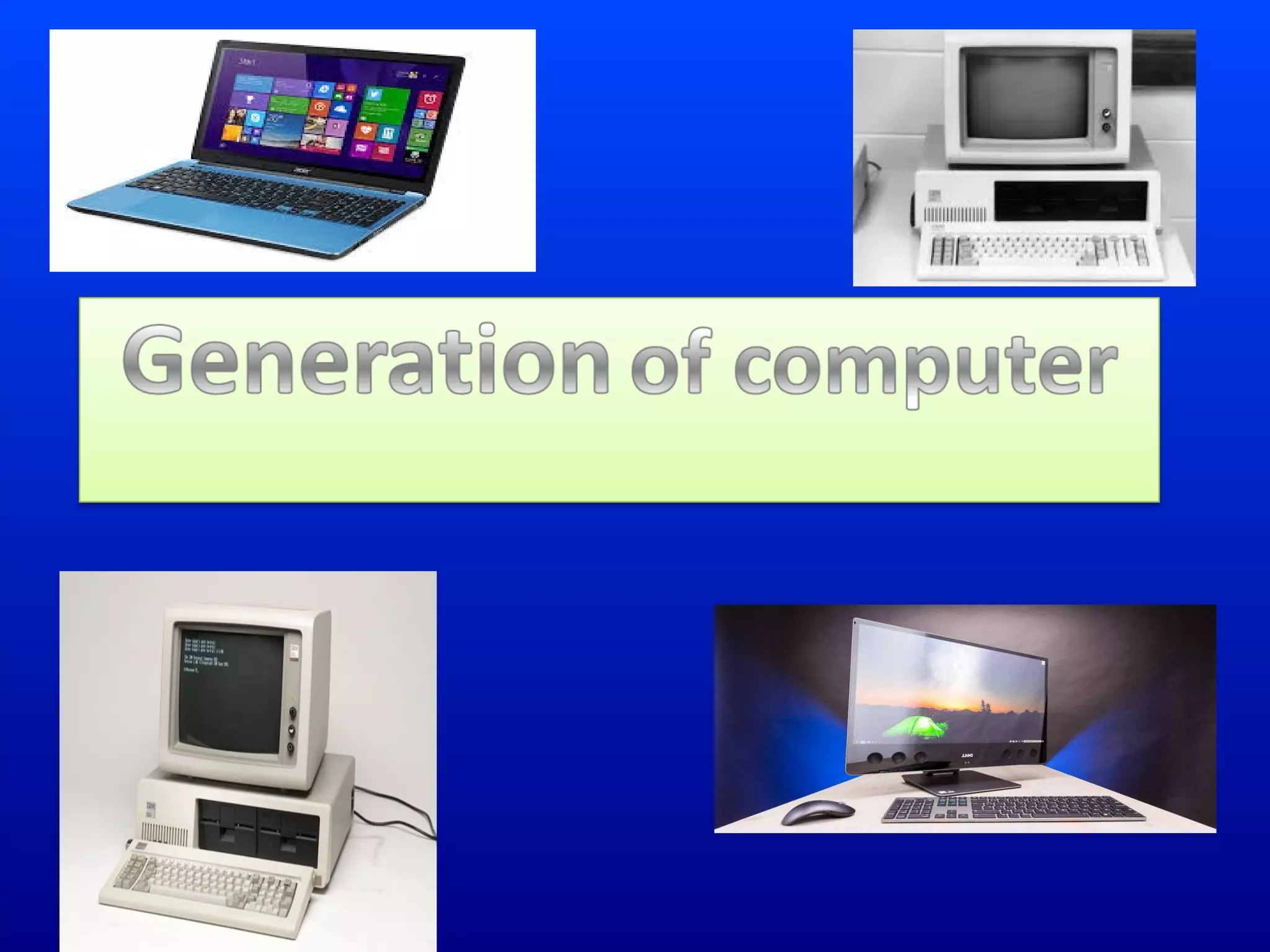 Generation of computer | PPT