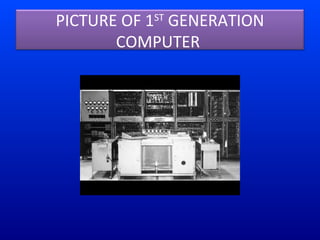 Generation of computer | PPT
