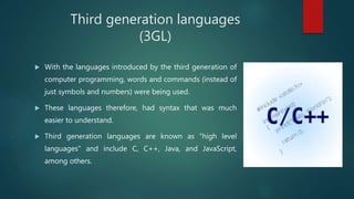 Generation of computer Presentation | PPT