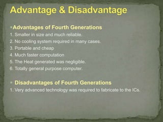 Generation of computer | PPTX