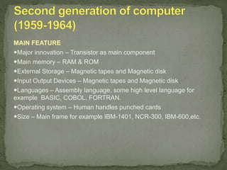 Generation of computer | PPT