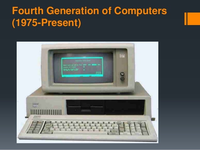 Generation of computer 1st to 5th