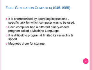 Generation of computer | PPT