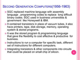 Generation of computer | PPT