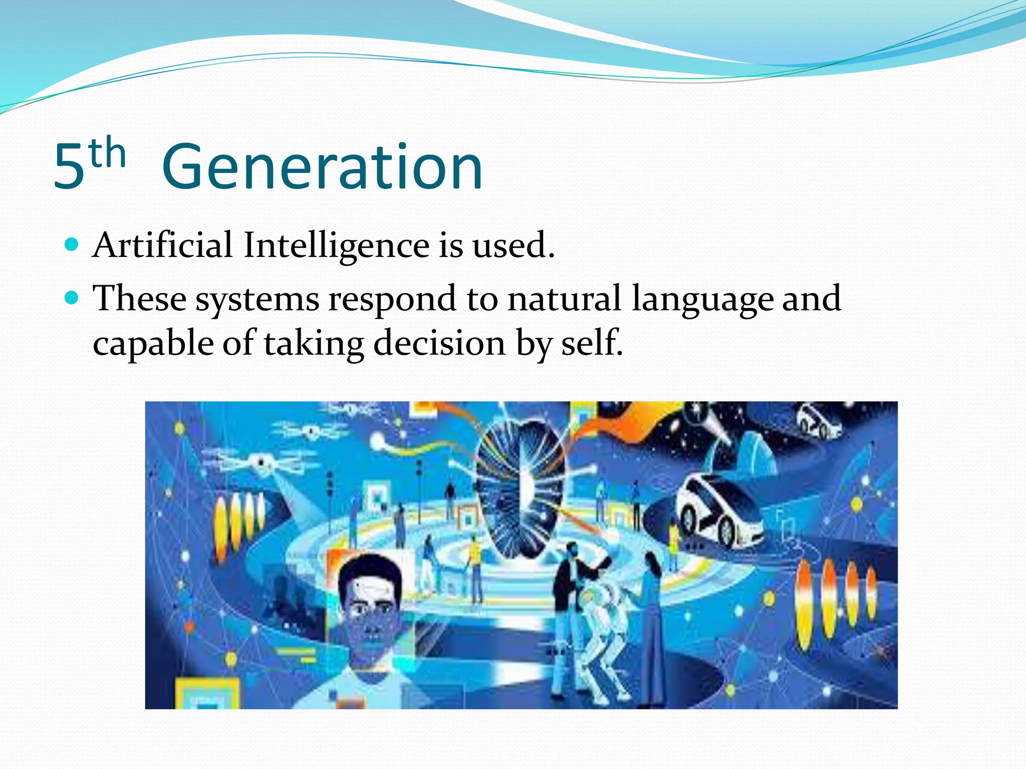 generation of computer for class v school students | PPTX