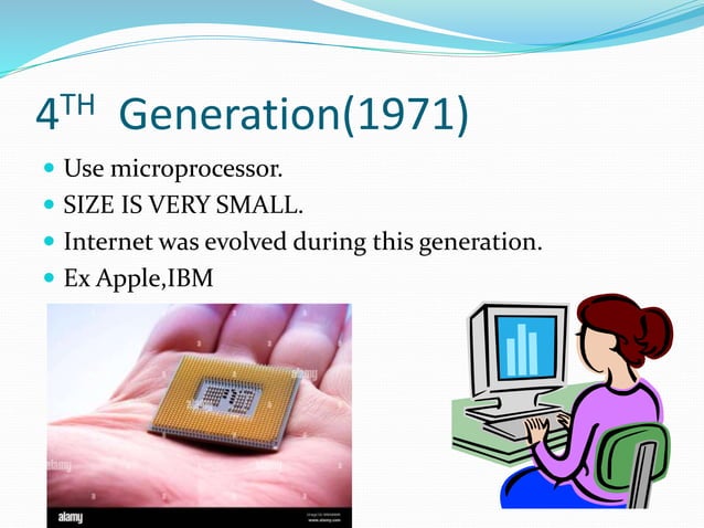 generation of computer for class v school students | PPT