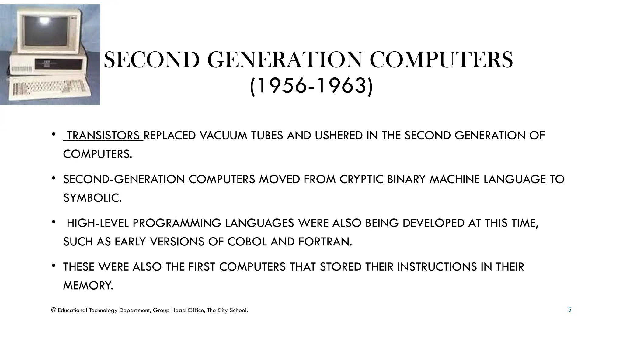 generation of computer.pptx AS COLLEGE PPT | PPT | Free Download
