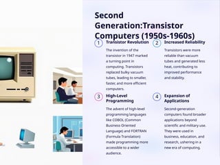 Presentation on The Generations of Computer | PPTX