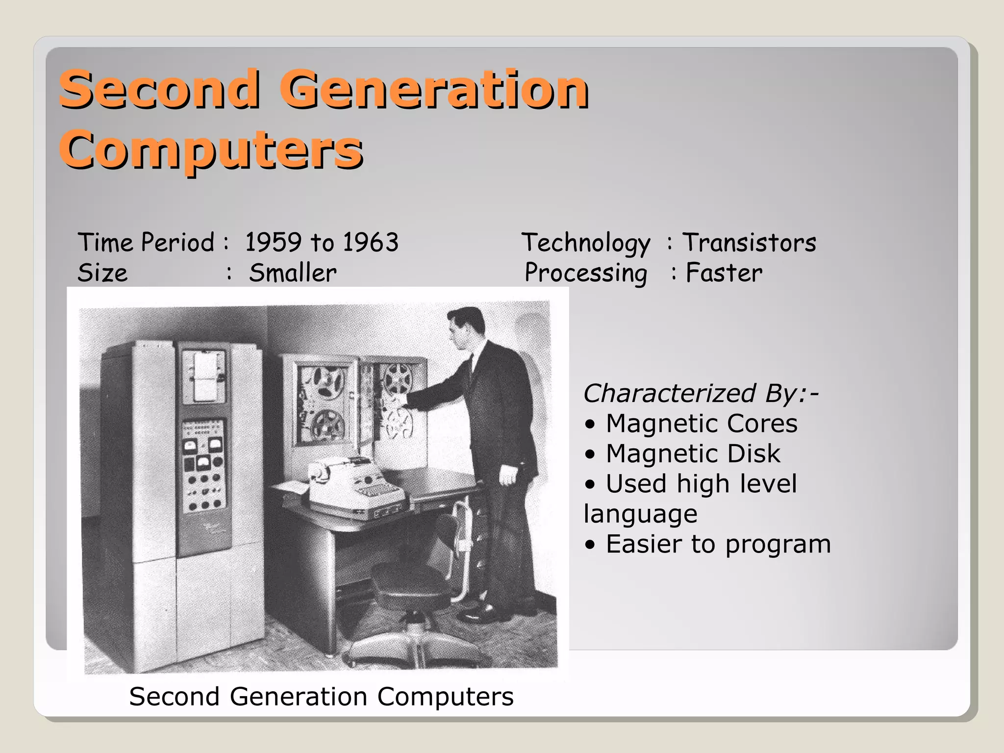 Generation of computers | PPT