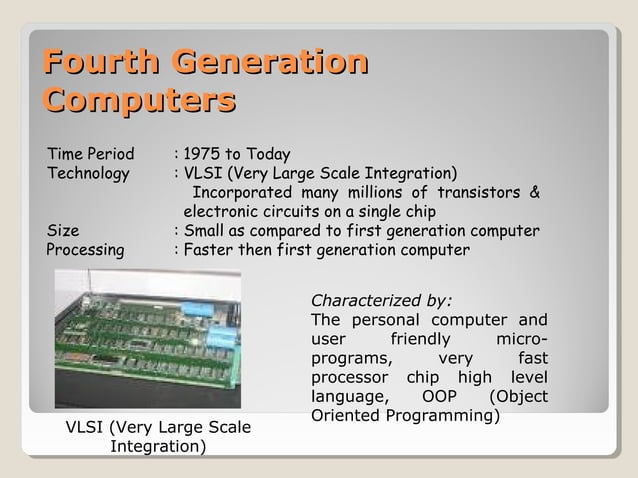 Generation of computers | PPT