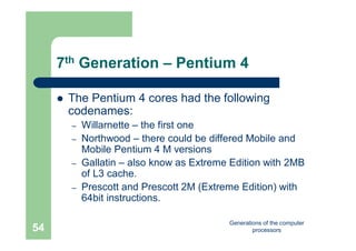 Seventh Generation Of Computer