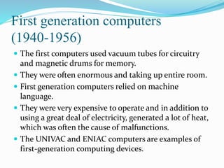 Generation of computers - ALL 5 | PPT